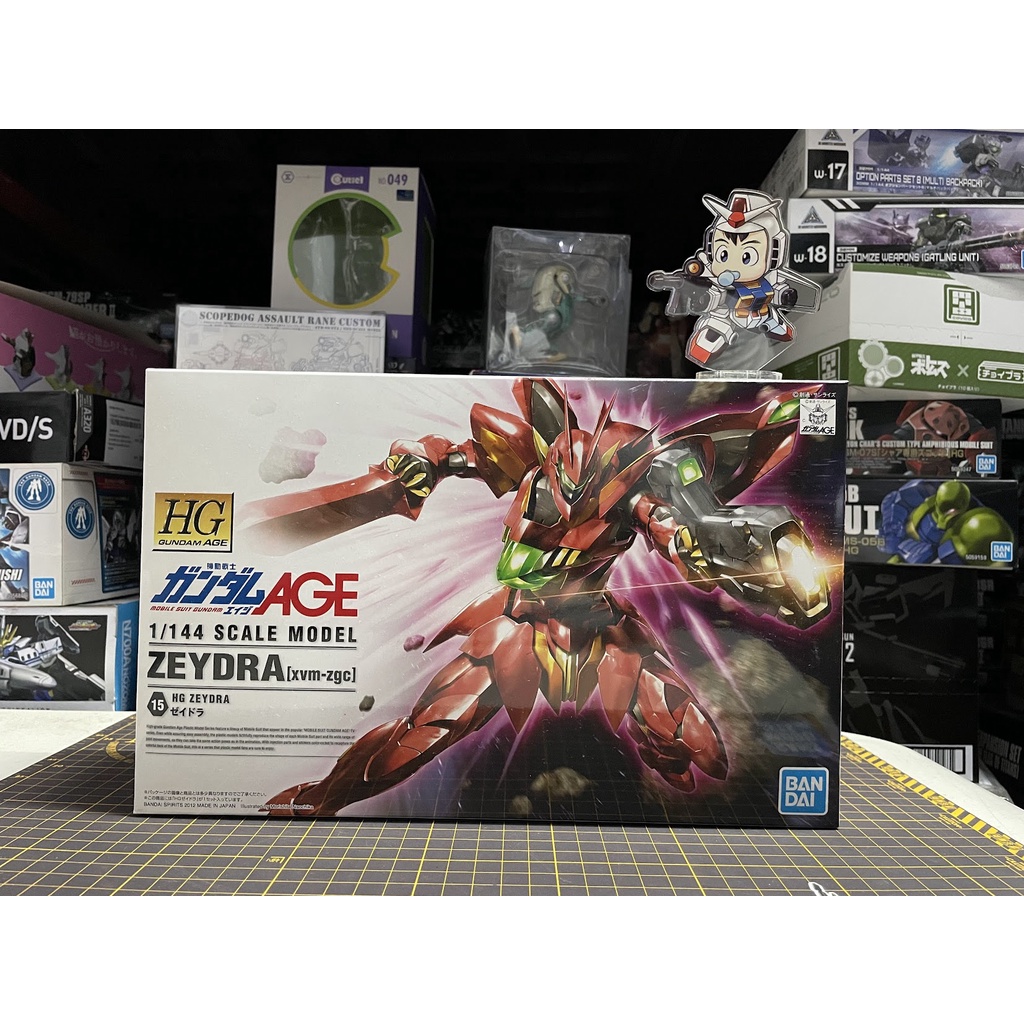 HG Gundam Age - Box No. 015 - 1/144 Scale - Zeydra | Shopee Philippines
