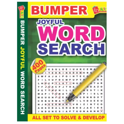 (English Book) Bumper Word Search Joyful | Shopee Philippines