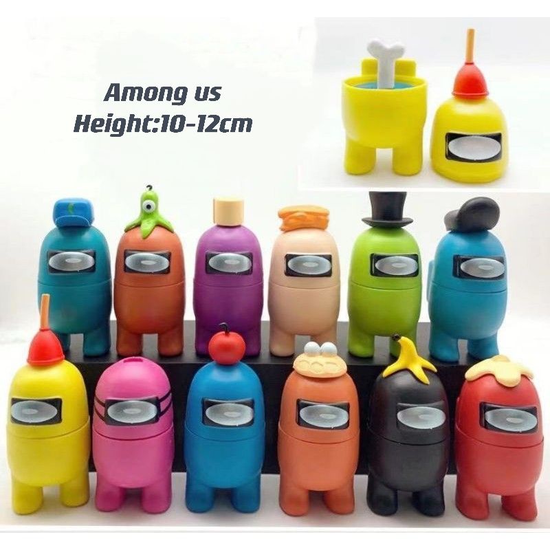 Among us collectibles toys dolls 12in1 set action figures | Shopee ...