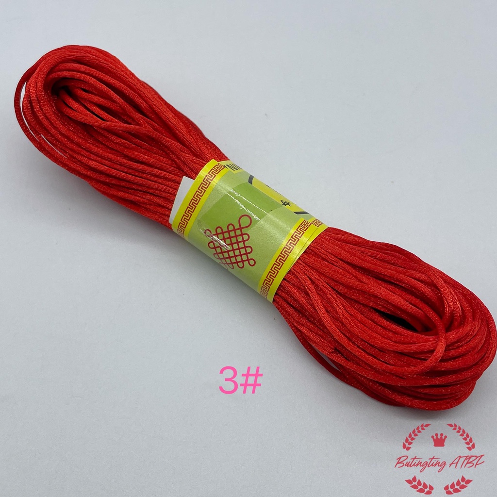 20 mete/ bundle 1.5mm Polyester Braided Long Rope DIY Chinese Knot ...