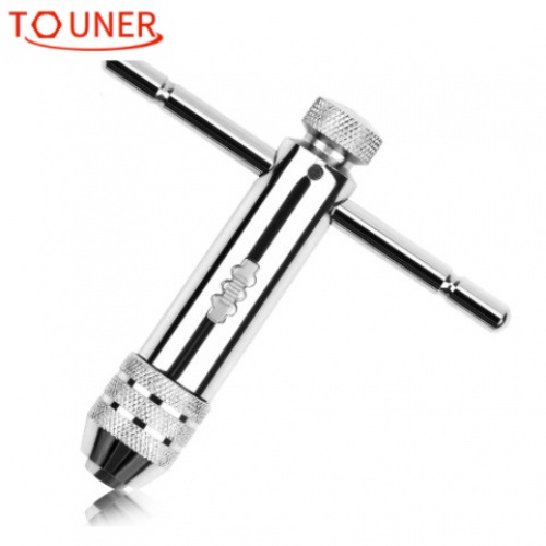 Ratchet type tap wrench T-shaped long handle twisted pair percussion ...