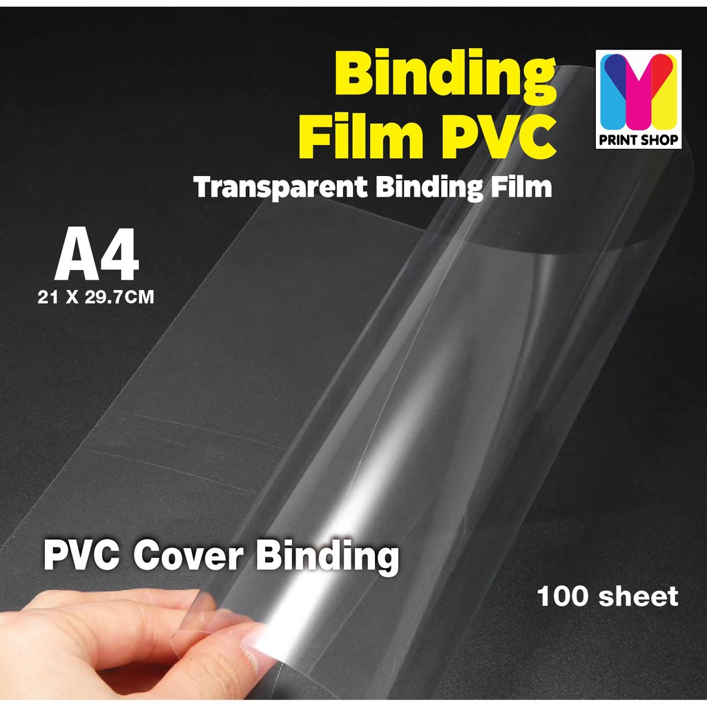 PVC Binding Cover A4 A3 Plastic Cover PVC Rigid Sheet 10 / 25 Sheets ...