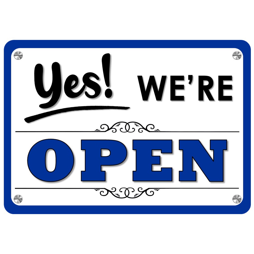 Laminated Signages for Grocery Sari-Sari Store Shop Boutique Clinic ...