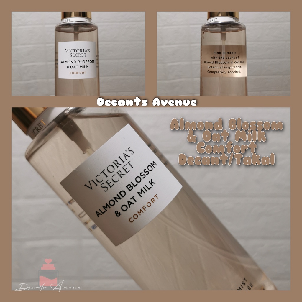 Almond Blossom & Oat Milk Comfort - Victoria's Secret 1mL 3mL 5mL 10mL ...