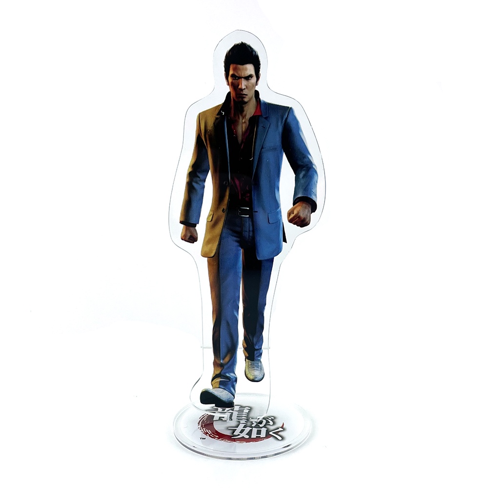 Like a Dragon Ryuu ga Gotoku Kiryu Kazuma Goro Majima acrylic stand ...