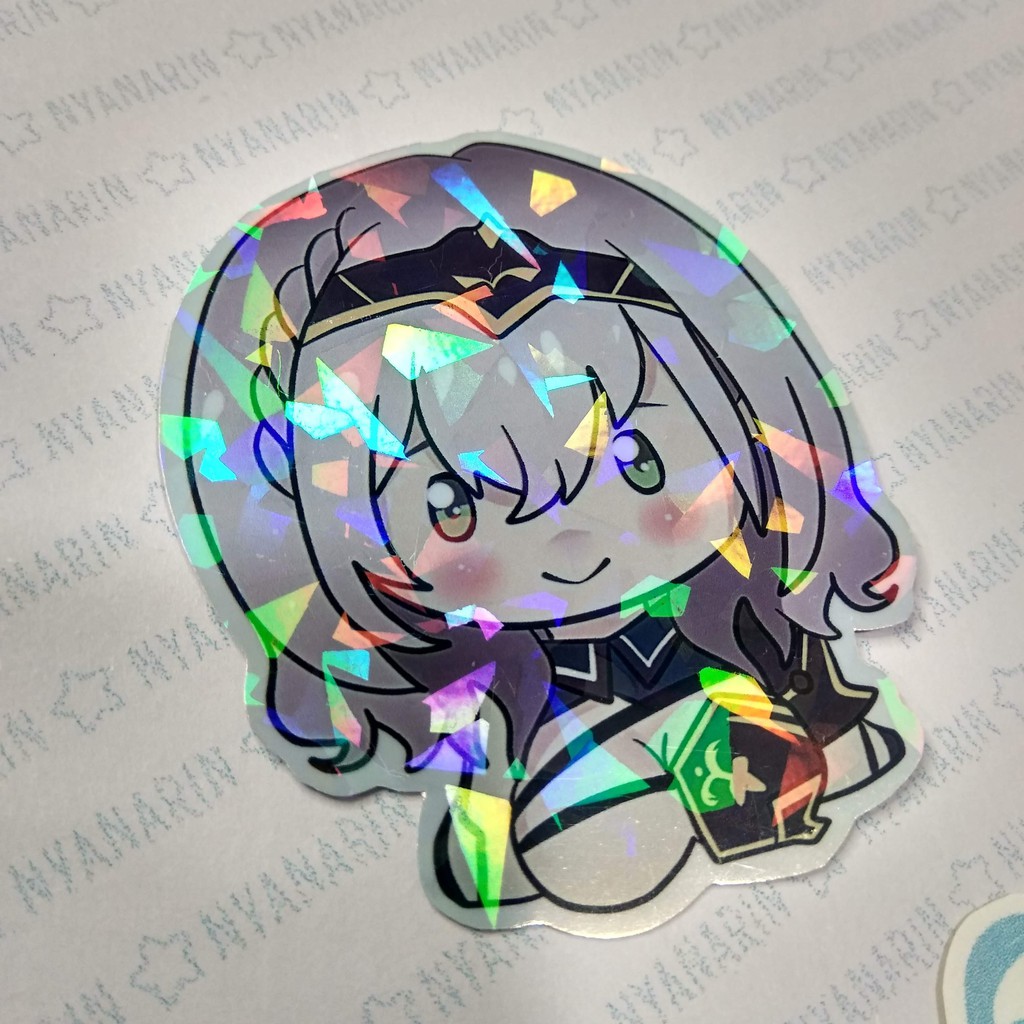 METALLIC VINYL Vtuber HoloLive Stickers | Shopee Philippines