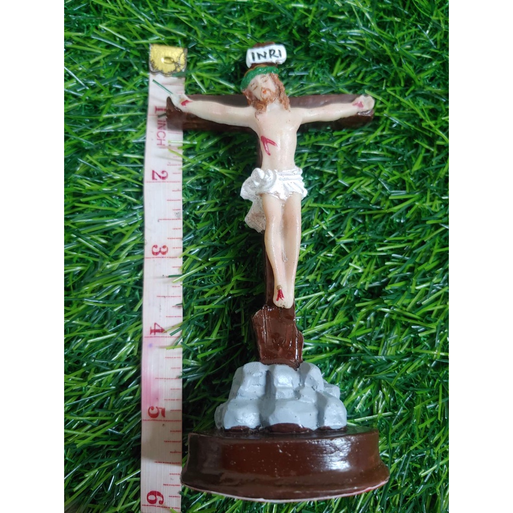 Crucifix / Mini Cross / Mini Religious figurine (4.75 inches) | Shopee ...