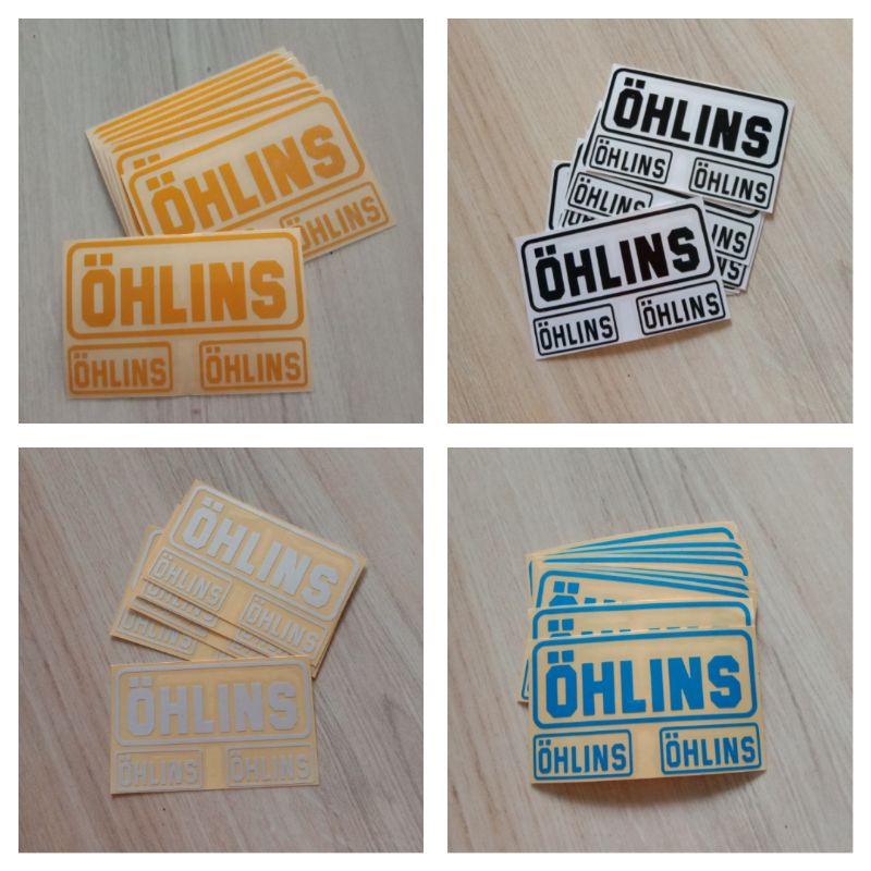 Ohlins cutting sticker | Shopee Philippines