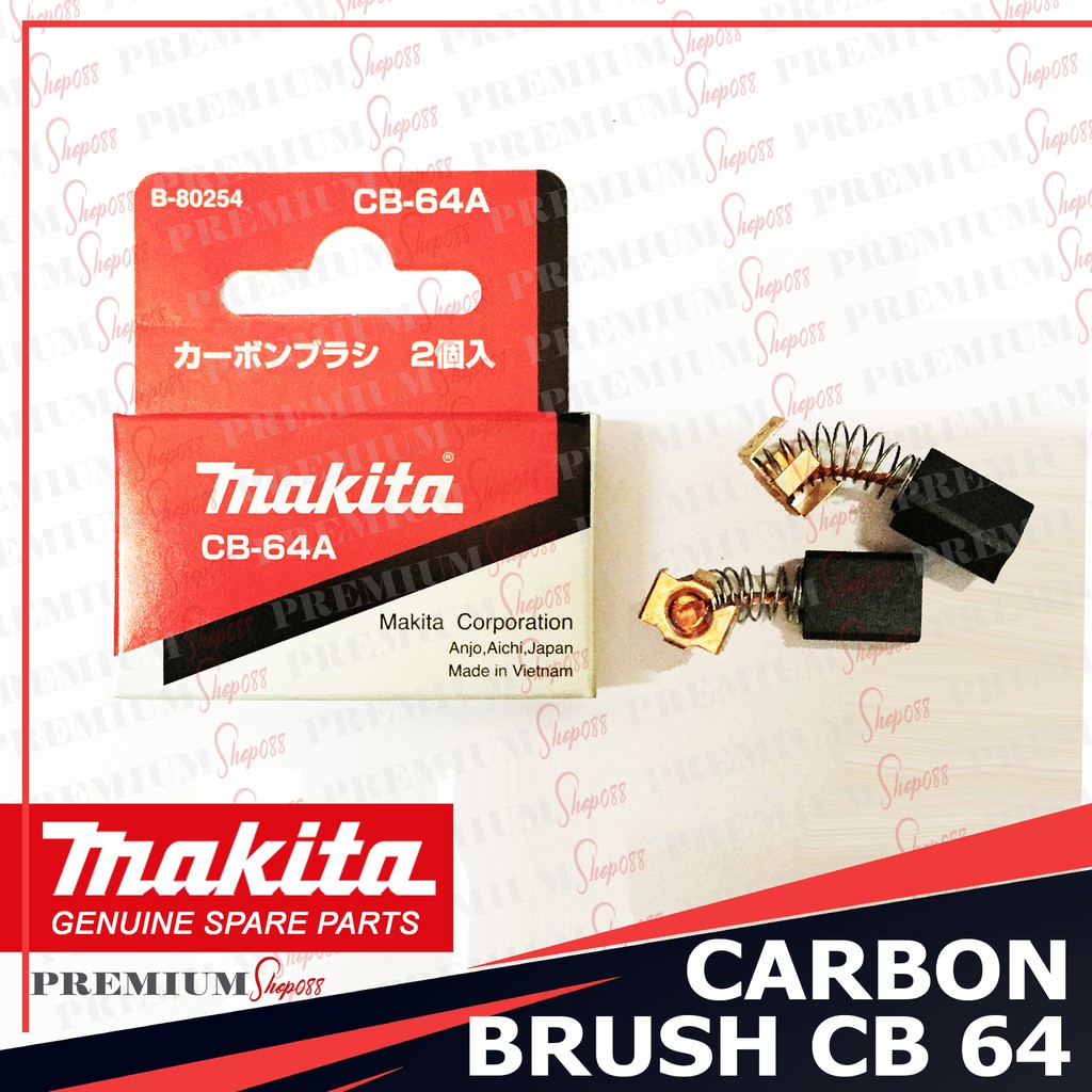 Makita ORIG CB64A Carbon Brush CB64 M6500M M0600M MT620 6412 M4301M ...