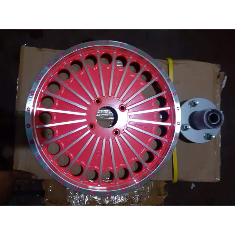 side wheel mags R8 Pink with hub and bearing | Shopee Philippines