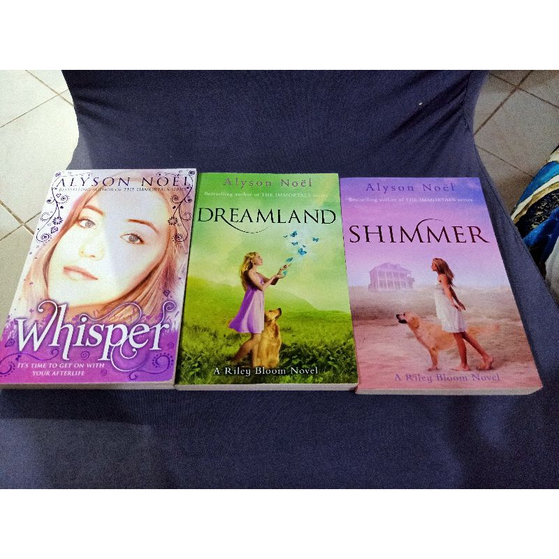 Riley Bloom series by Alyson Noel (3 books) | Shopee Philippines