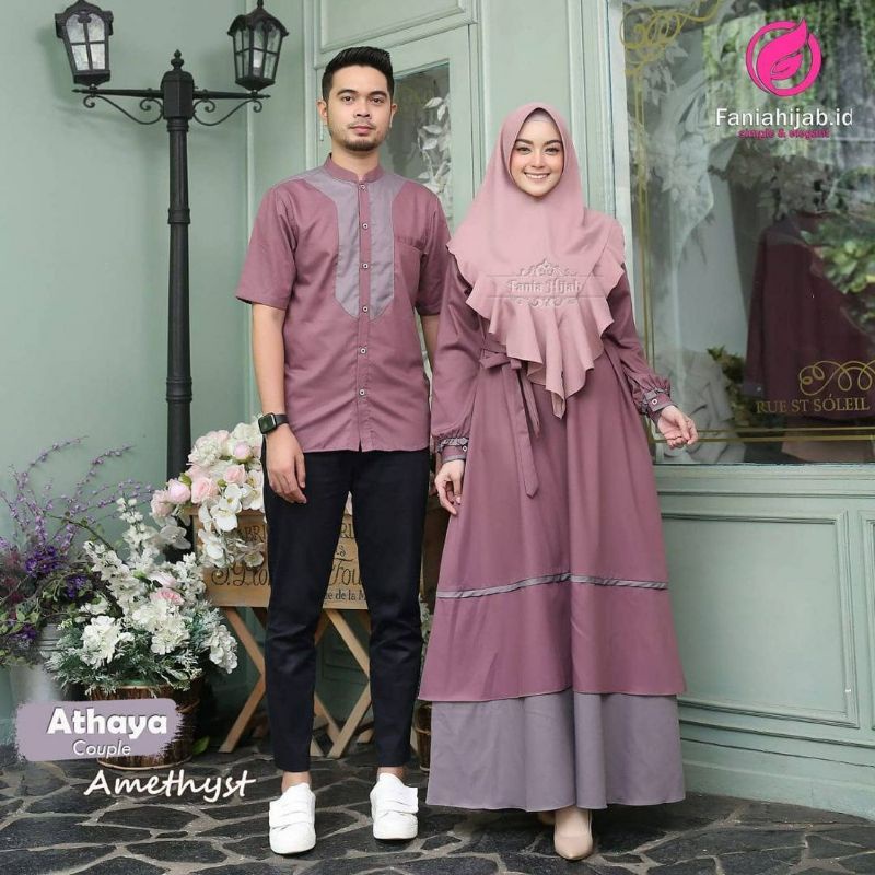 Muslim Couple - Father And Mother Family Couple - Muslim Uniform ...