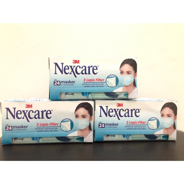 3M Nexcare MD-23 3Ply Mask (1BOX CONTAINS 24 PCS) | Shopee Philippines