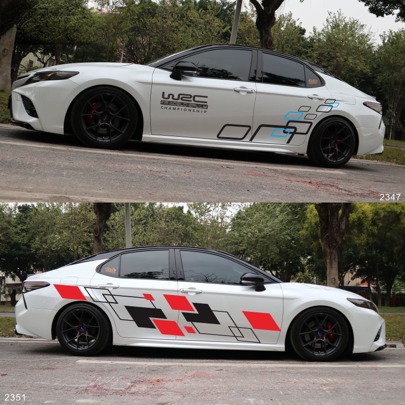 WRC Rally Car Stickers Car Decal Stickers Trend Personalized Racing ...