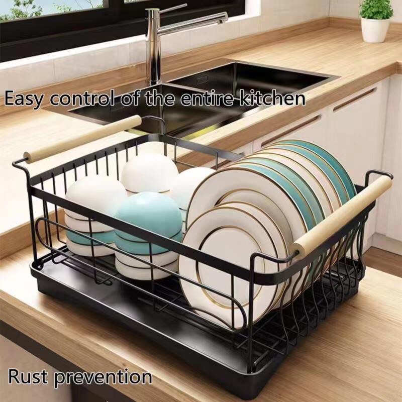 [2105]Kitchen Drainer Dish Rack Chopsticks Rack Cupboard Storage Rack ...