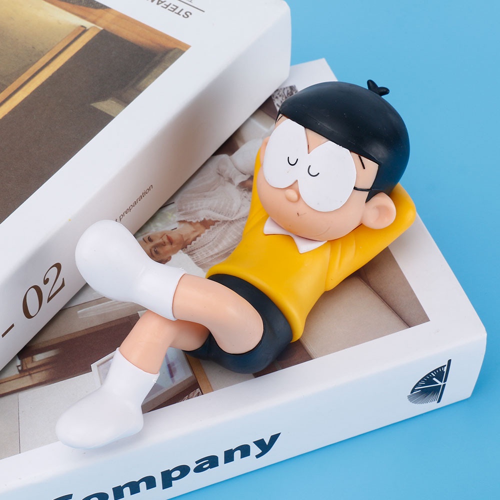Doraemon Sleeping Nobita Nobita Lying Nobita Hand Office Aberdeen Car Cake Ornament Collectibles ...