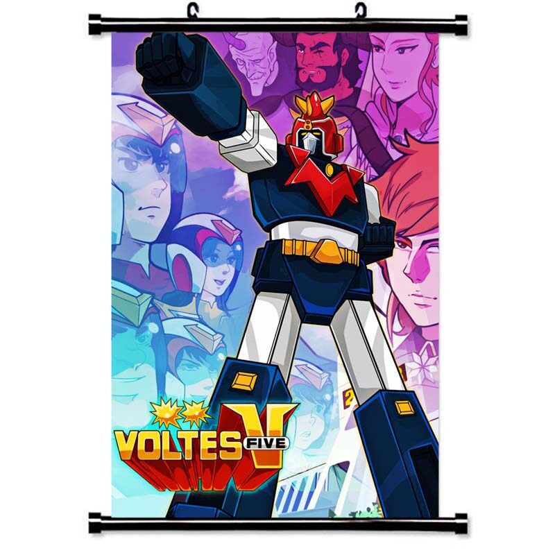 Voltes V Poster Wall Scroll Hanging Paintings Art Painting Wall Scroll ...