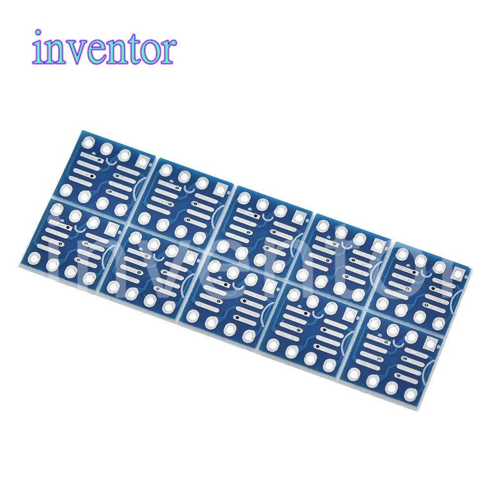 10PCS SOP8 turn DIP8 / SMD to DIP IC adapter Socket SOP8/TSSOP8/SOIC8 ...