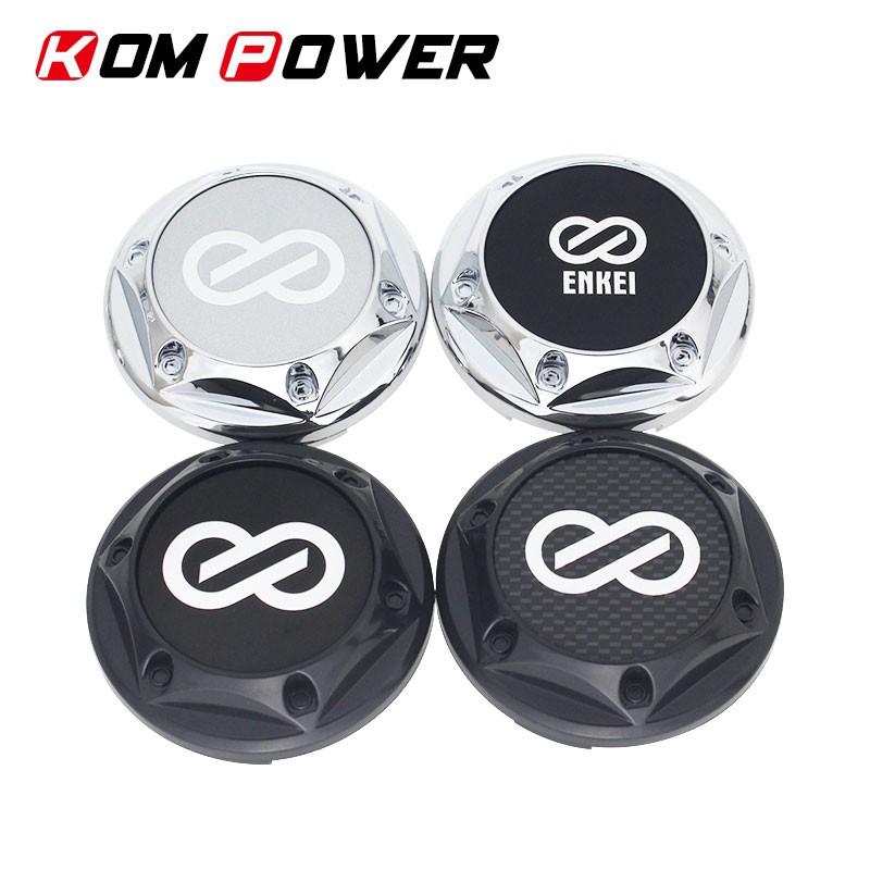 4pcs 68mm japan racing enkei wheels center cap enkei emblem sticker ...
