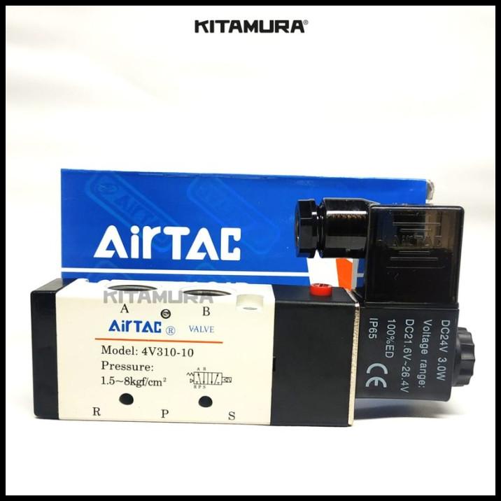 Selenoid Valve Solenoid Valve Airtac 4V310-10 Dc 24 | Shopee Philippines