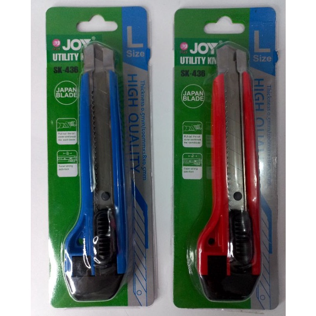 Joy Heavy Duty Utility Cutter Box Knife Japan Blase | Shopee Philippines