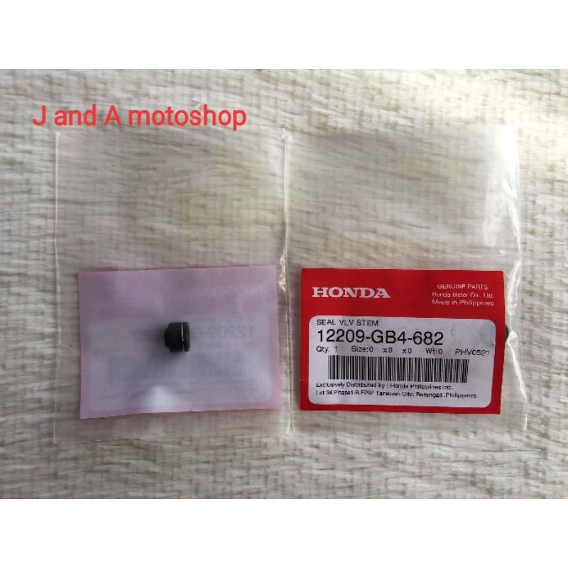 Honda Genuine Valve Seal/ Xrm/ Wave / Dash ( 2pcs) | Shopee Philippines