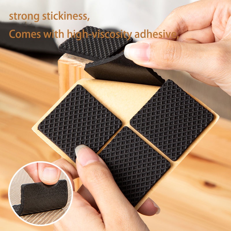 Deli Vusign Floor Mats Self Table Chair Protection Pad Sofa Table Feet ...