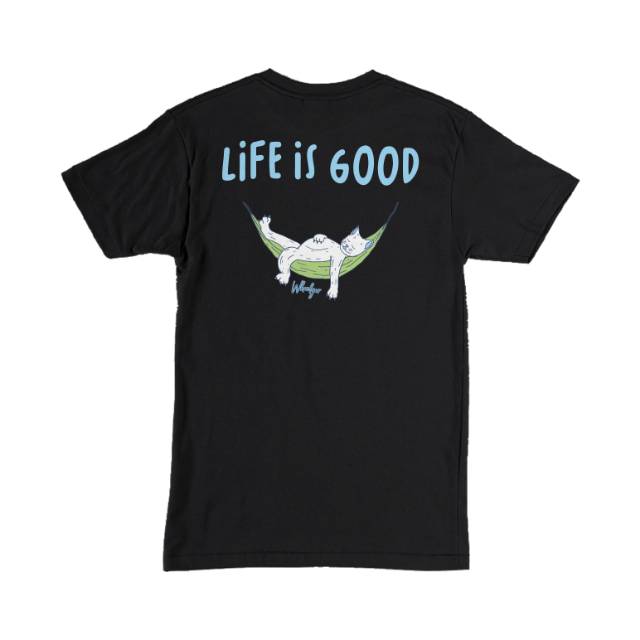Wheelger Lazy Tshirt - Black (Mountain T-Shirt) | Shopee Philippines