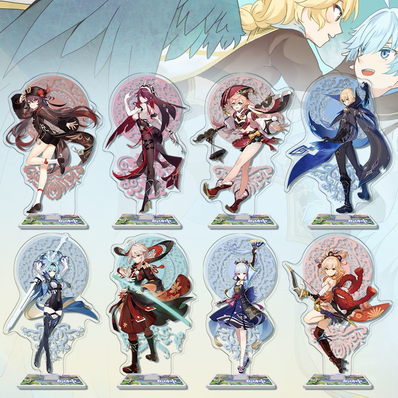 Standee Genshin Impact Kazuha Ganyu Hutao Anime Game Character Role ...