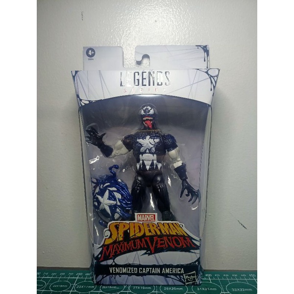 Marvel Legends Venomize Captain America | Shopee Philippines