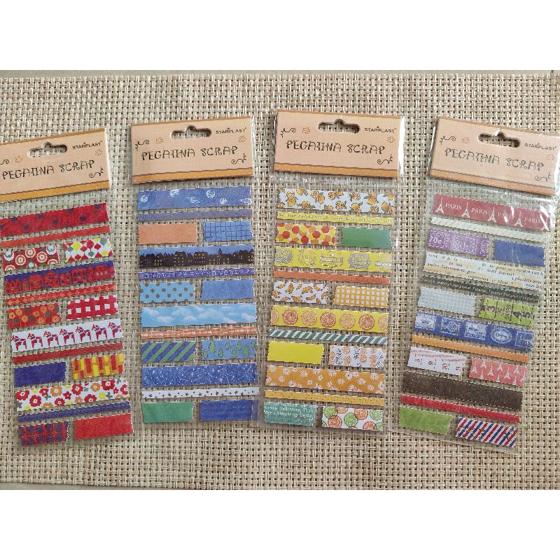 Sticker strips (4 sets) | Shopee Philippines