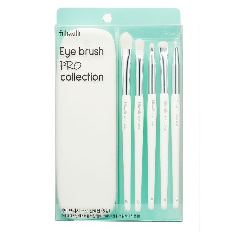 Fillimilli Eye Brush Pro Collection (Five type) korean k beauty makeup ...