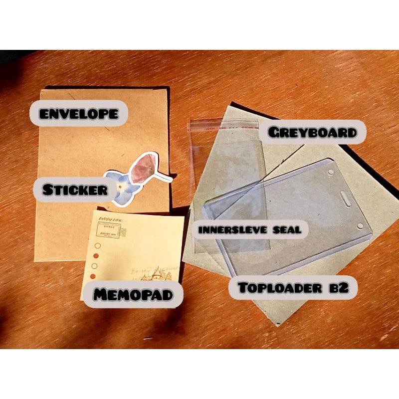 Packing photocard set bbw ((Read The Description First) | Shopee ...