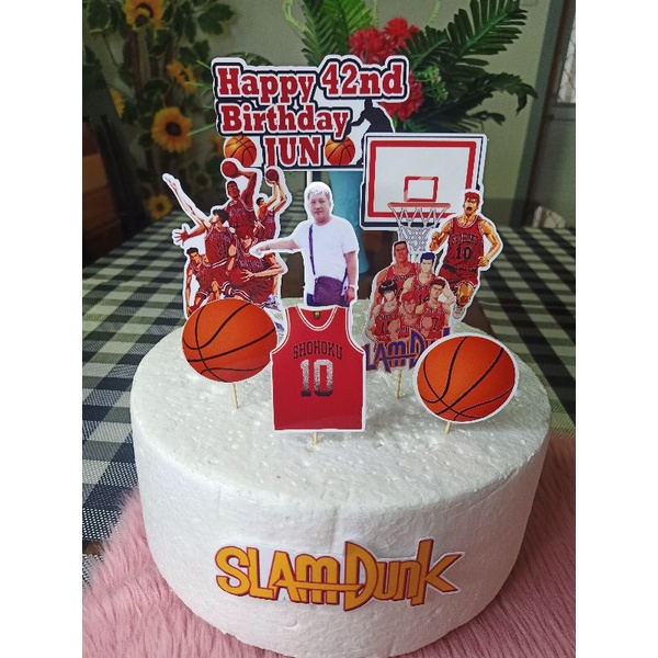 Basketball / Slam Dunk Theme Cake Topper | Shopee Philippines