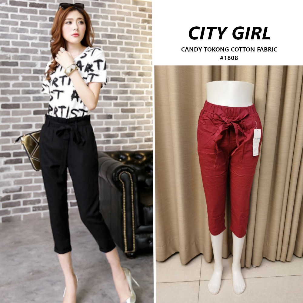 Three-Fourth Summer Style Capri Pants for Women [TOKONGS] with ...
