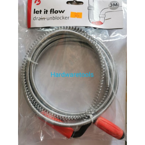 Panundot Snake Wire Sewer Pipeline Dredging Tool Toilet Declogger Snake ...