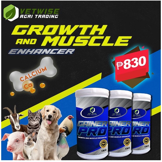 GainerPRO 1 kilo Height and Muscle Enhancer w/ Calcium | Shopee Philippines