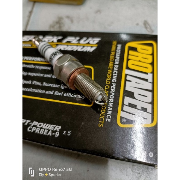 PROTAPER TRI ELECTRODE IRIDIUM SPARK PLUG CLICK BEAT NMAX AEROX ...