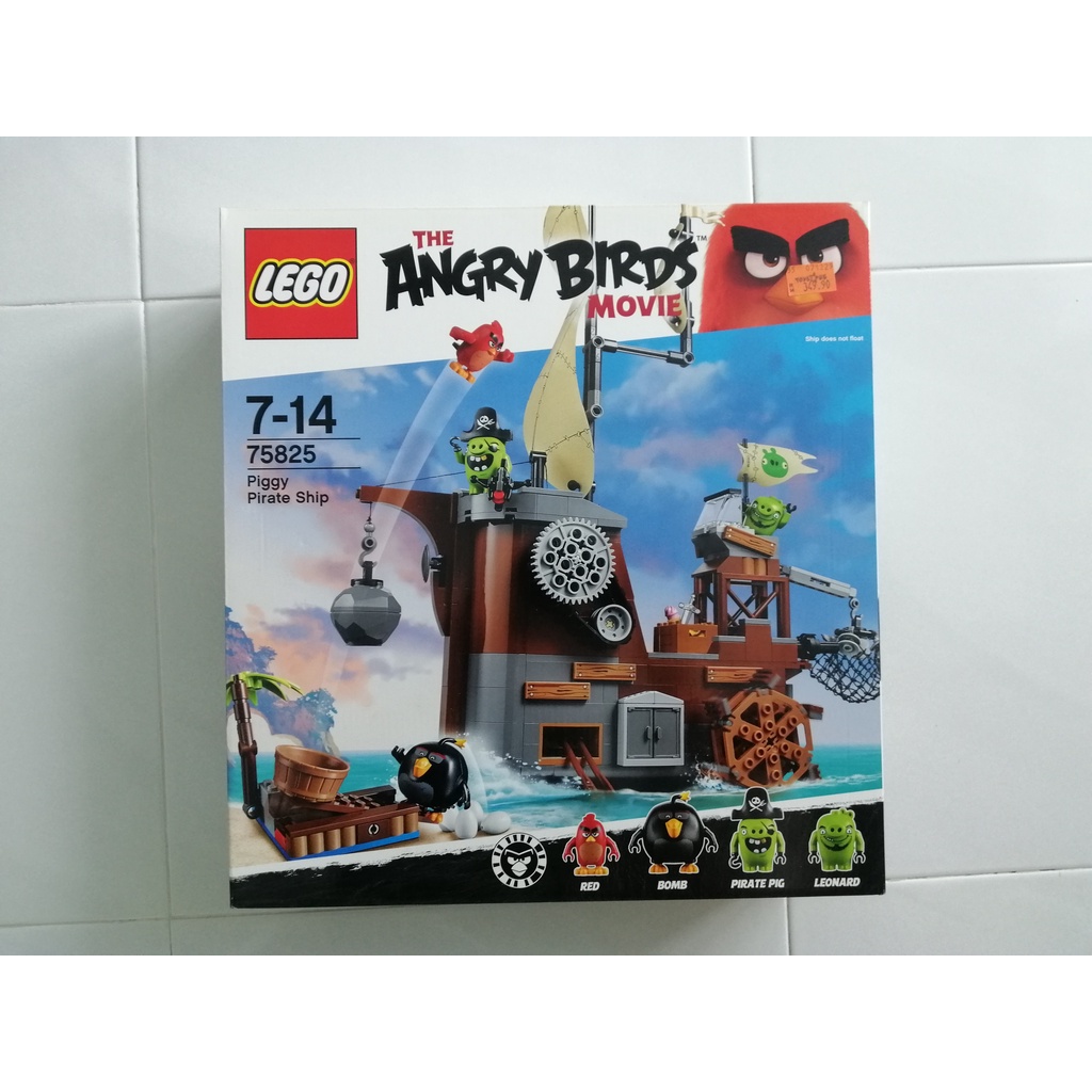 Lego The Angry Birds Movie 75825 Piggy Pirate Ship | Shopee Philippines