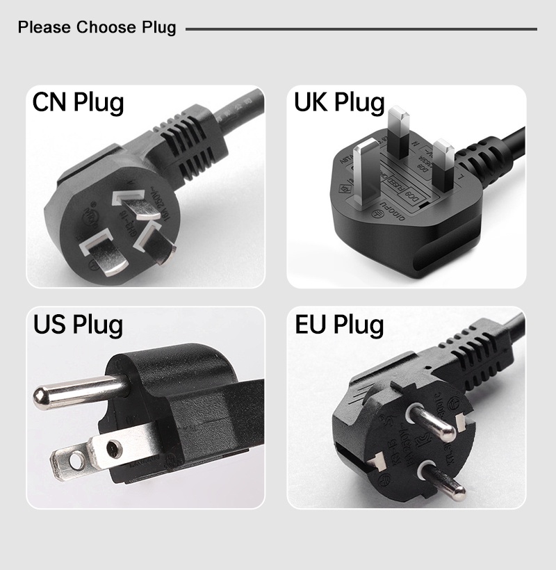 Ampcom Universal Sockets Pdu Power Strip Switcher Overload Protection 8 ...