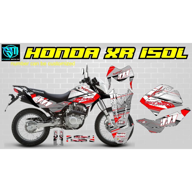 Honda XR 150L full body decals | Shopee Philippines