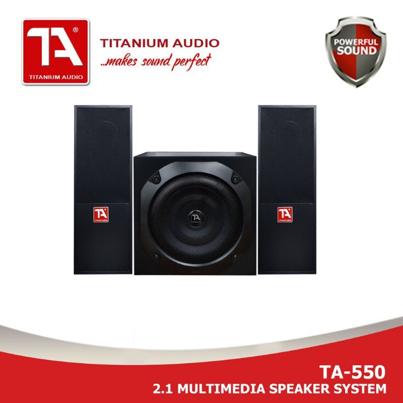 Titanium Audio TA-550 Sub Speaker System Original | Shopee Philippines