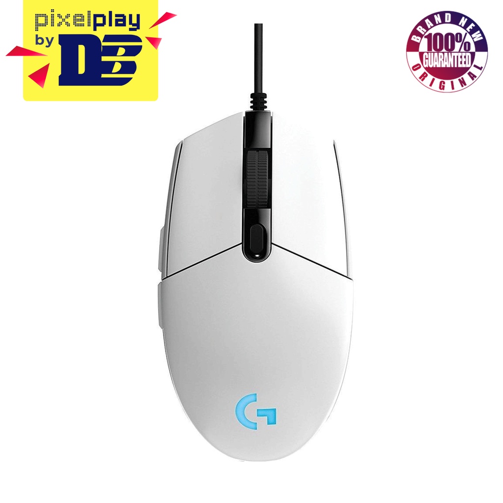 Logitech G102 Lightsync Gaming Mouse White | Shopee Philippines