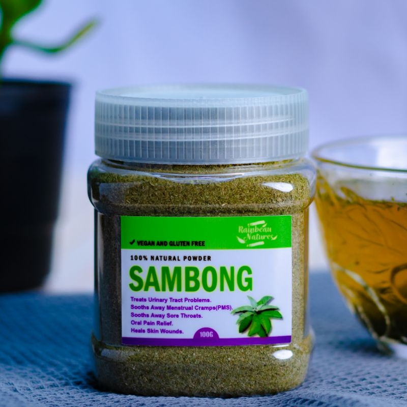 Pure 100% Sambong Leaves Powder 100g | Shopee Philippines