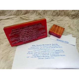 rubber stamp, notary stamp, wood handle, notarial stamp, personalized ...