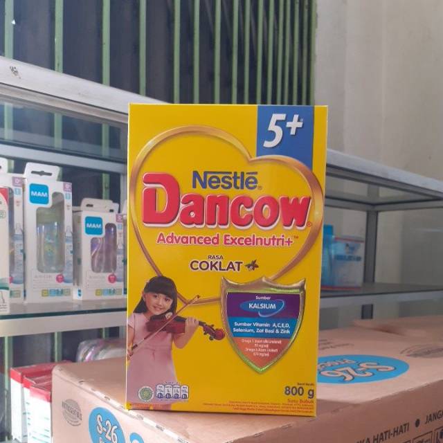 Dancow 5+ chocolate 800gr expride May 2020 | Shopee Philippines
