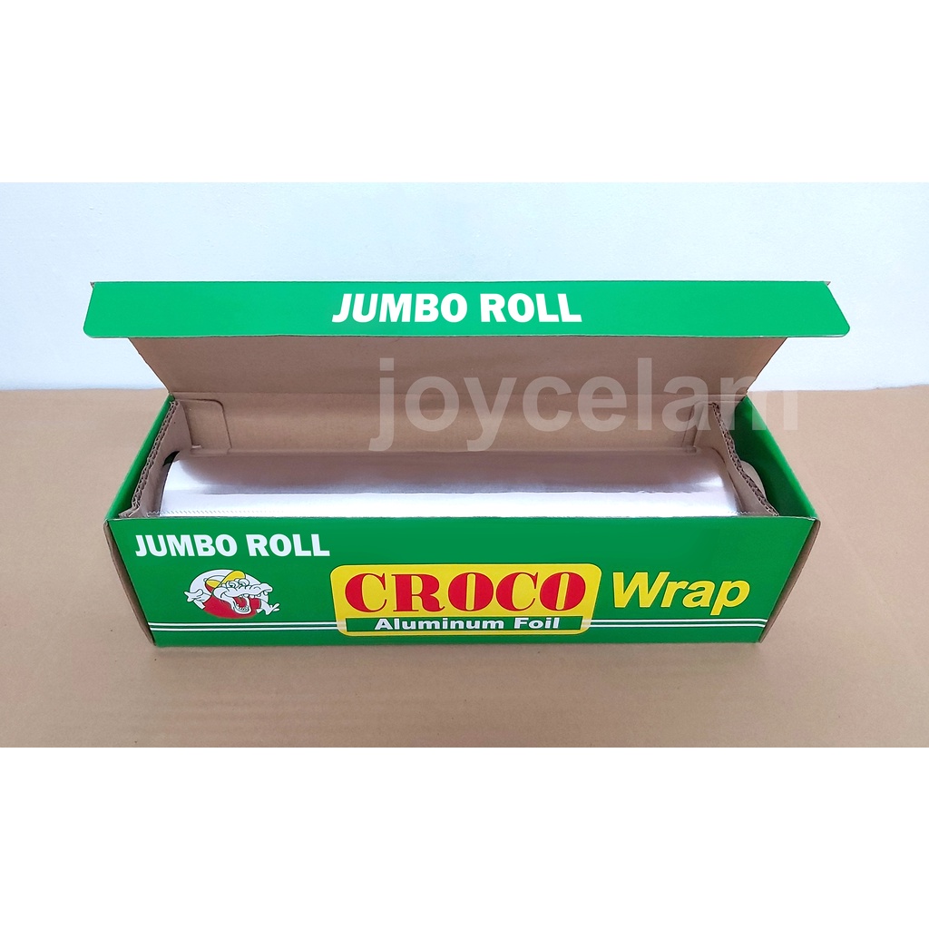 Original Croco Shurewrap Aluminum Foil Wrap Jumbo Roll (Matibay) 12 ...