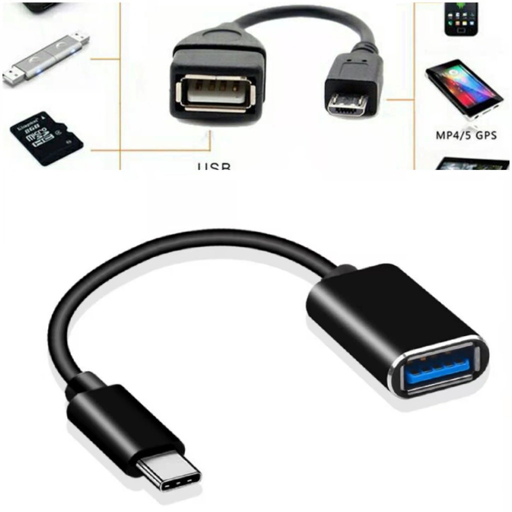 OTG Cord For Android/Micro/TYPE C USB OTG Adapter Cable Usb2.0 ...