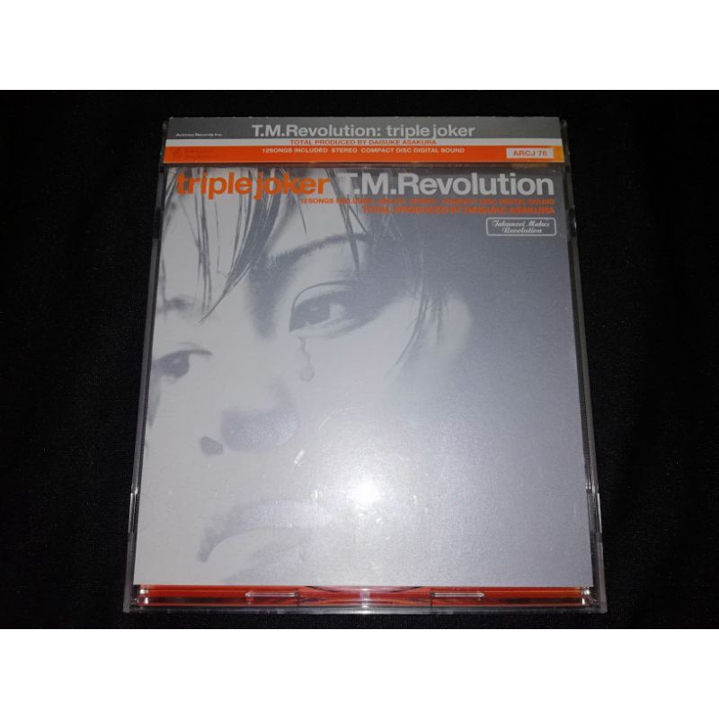 TM REVOLUTION - Triple Joker CD Takanori Nishikawa Jpop Jrock music album ORIGINAL Audio CDs ...