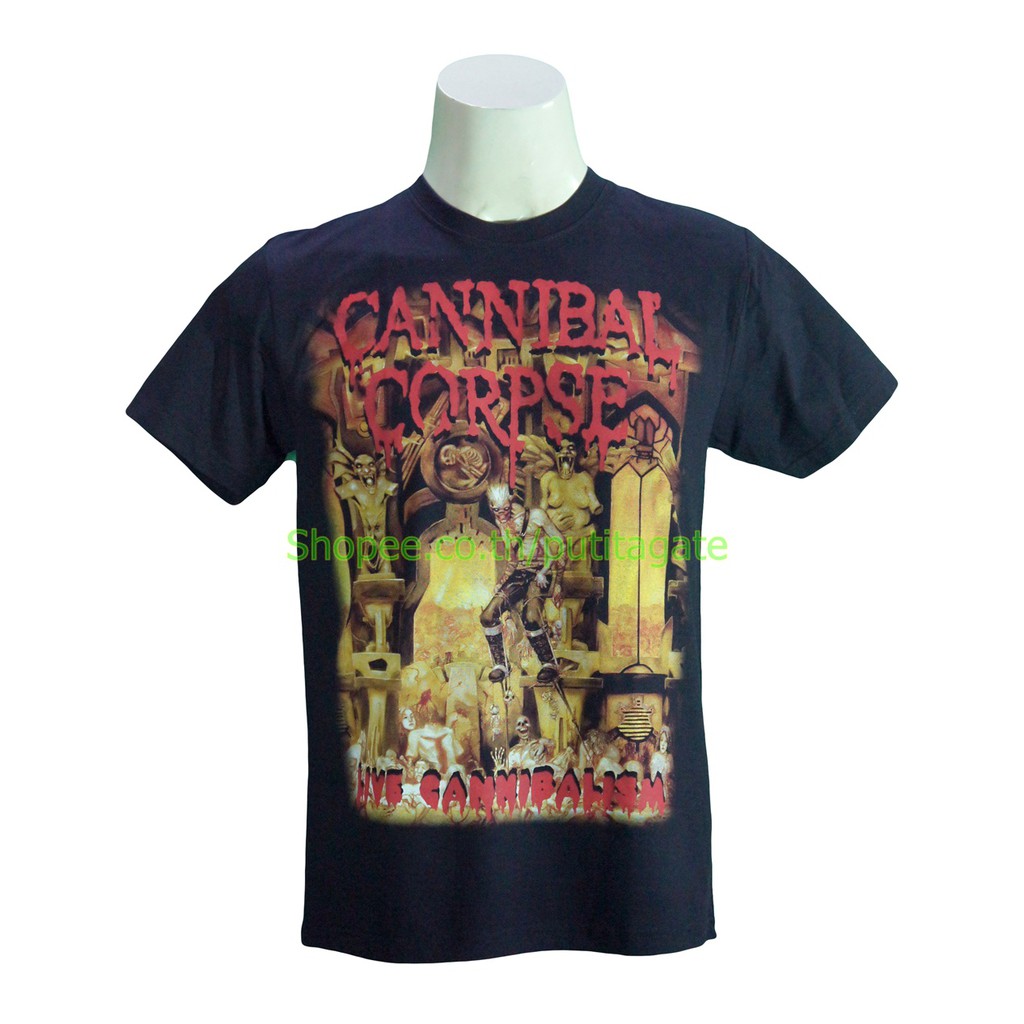 European Size Cannibal Corpse Band Shirt Corps PTA259 Rockyeah Rock ...